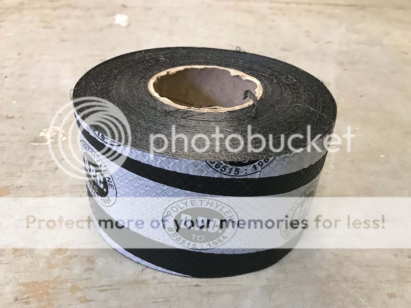 DPC Damp Proof Course Membrane 100mm x 30mtr roll for brick block work ...
