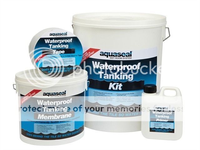 EVERBUILD AQUASEAL TANKING KIT WET SHOWER BATHROOM WATERPROOF Different ...