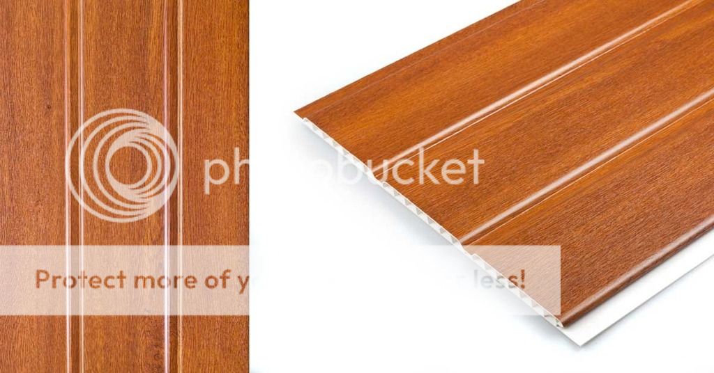 UPVC Hollow Cladding 300mm x 2.5m Ceilings - Soffits - Walls - LIGHT ...