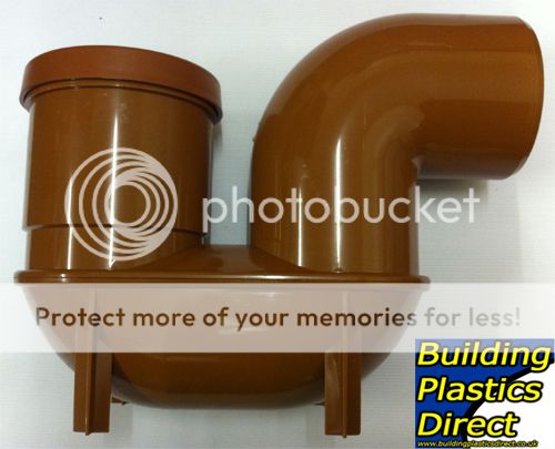 110mm Underground Drainage P-Trap Gulley | eBay