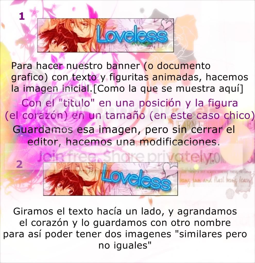 Mundo Yaoi - Tutorial: Texto y Detalles Animado (PhotoScape ...