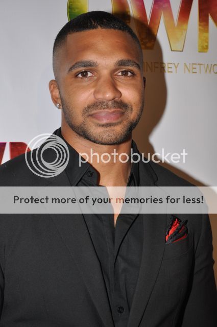 Darmirra Brunson (left); Andre Hall (center); Tyler Lepley (right)