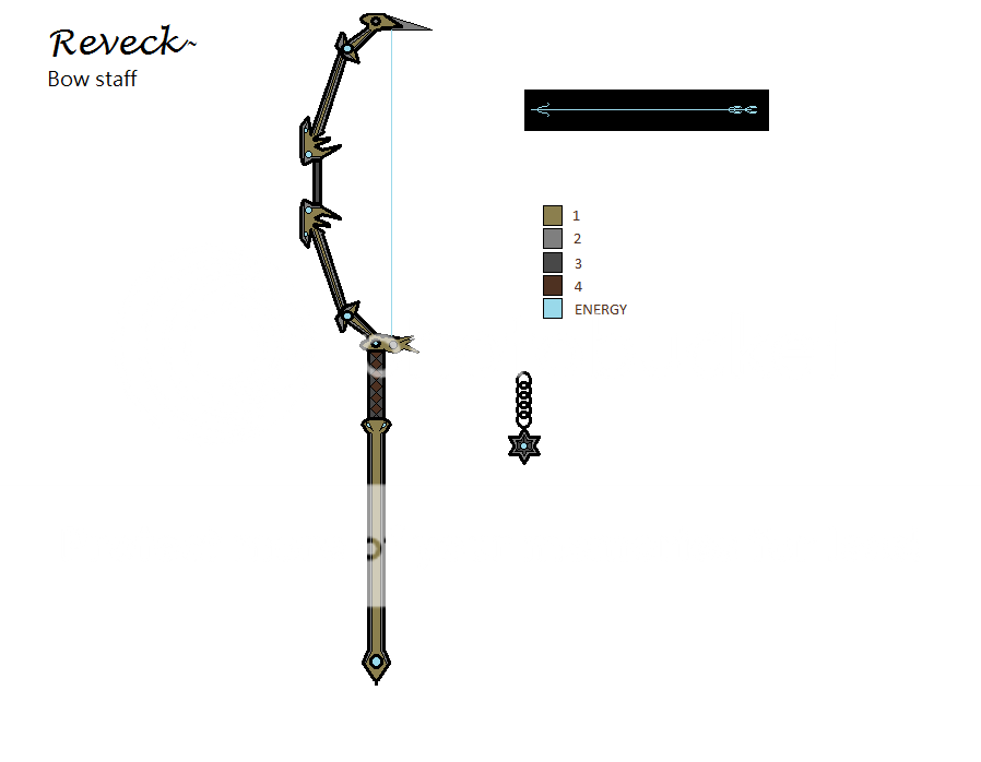 Reveck- bow staff [Ranged melee weapon] - Fan Concepts - Warframe Forums